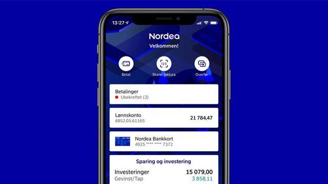 Nettbank og mobilbank for din daglige økonomi | Nordea.no